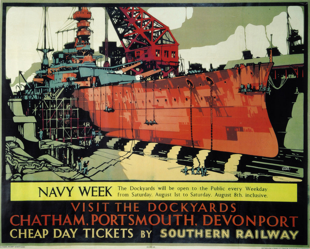 Navy Week Poster | rube